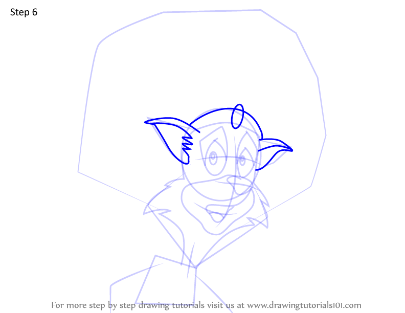 How to Draw Mantu from Sonic Underground (Sonic Underground) Step by ...