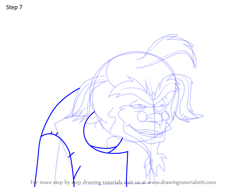 How to Draw Professor from Sonic Underground (Sonic Underground) Step ...