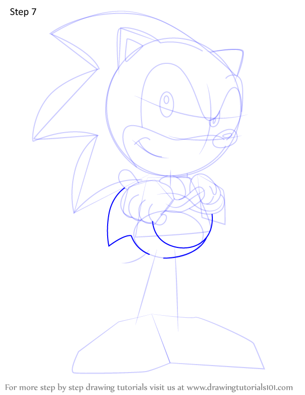 How To Draw Sonic Underground