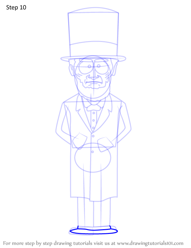 Abraham Lincoln Top Hat Coloring Pages [2025]