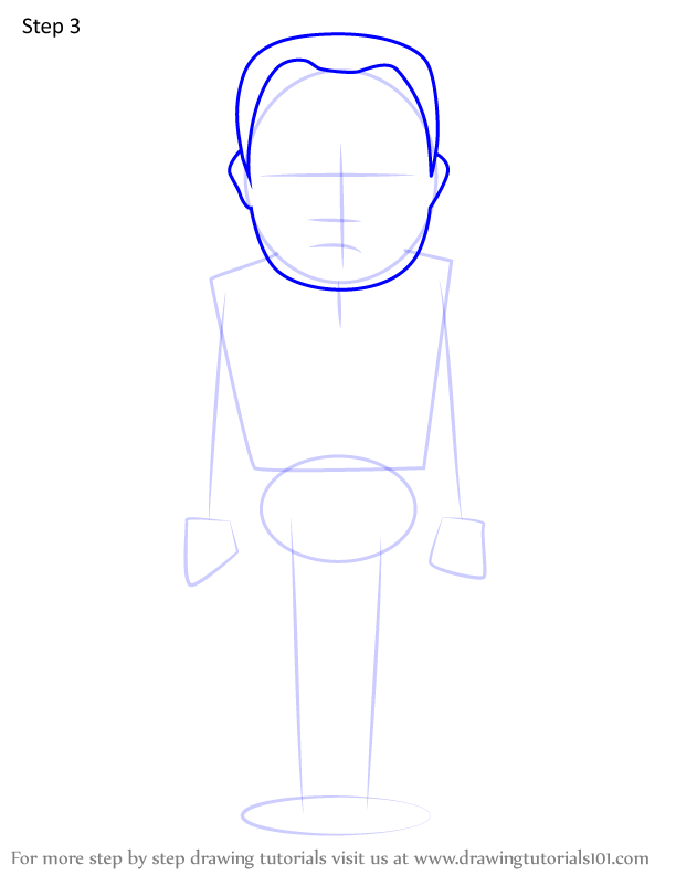 How to Draw Agent Fields from South Park (South Park) Step by Step ...