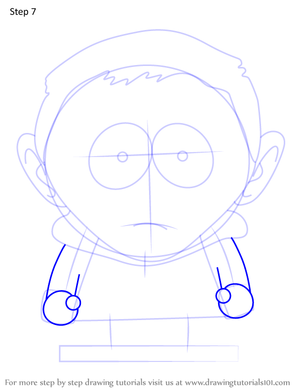How to Draw Alex Glick from South Park (South Park) Step by Step ...