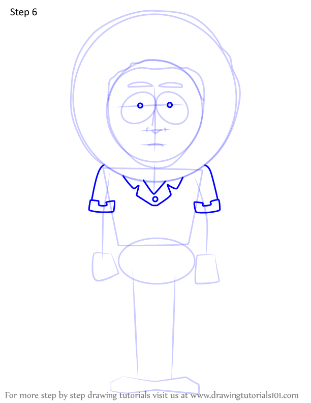 How to Draw Alex from South Park (South Park) Step by Step ...