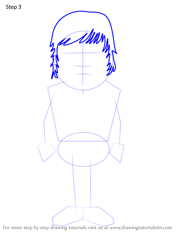 How to Draw Angus Turner Jones from South Park (South Park) Step by ...