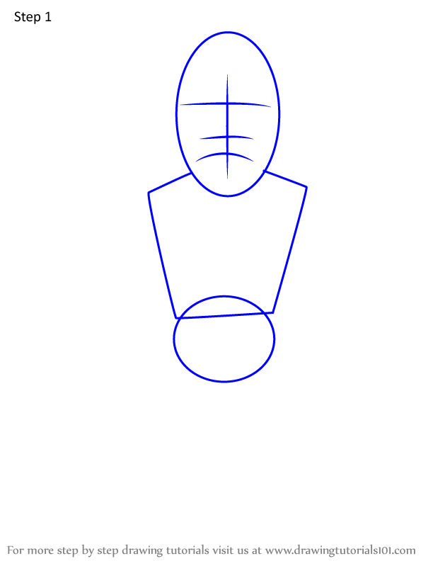 How to Draw Barack Obama from South Park (South Park) Step by Step ...