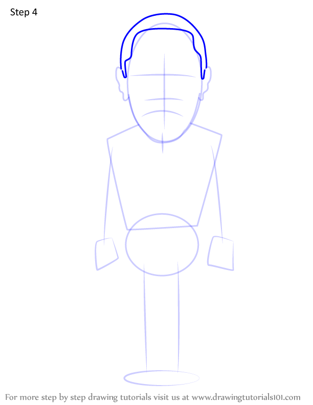How to Draw Barack Obama from South Park (South Park) Step by Step ...