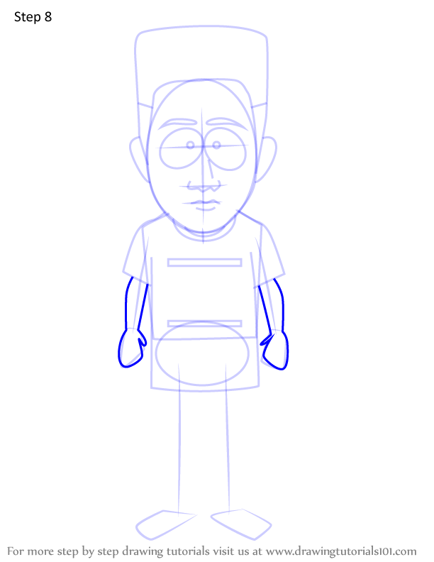 How to Draw Barkley from South Park (South Park) Step by Step ...
