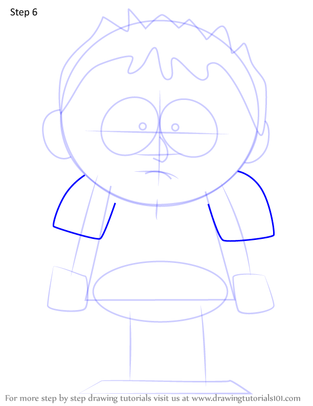 How to Draw Bartles from South Park (South Park) Step by Step ...
