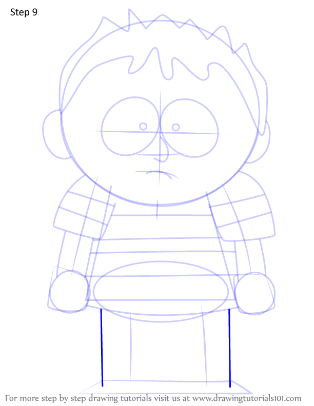 How to Draw Bartles from South Park (South Park) Step by Step ...