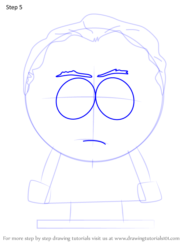 How to Draw Billy Miller from South Park (South Park) Step by Step ...