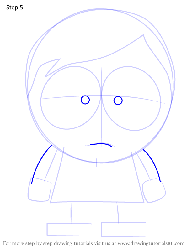 How to Draw Billy from South Park (South Park) Step by Step ...