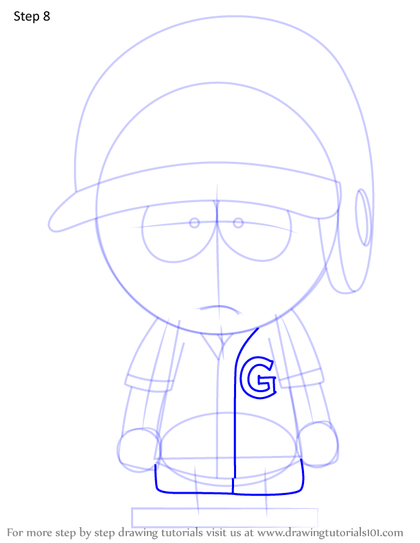 How to Draw Brian from South Park (South Park) Step by Step ...