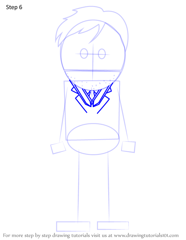 How to Draw Bryan Adams from South Park (South Park) Step by Step ...