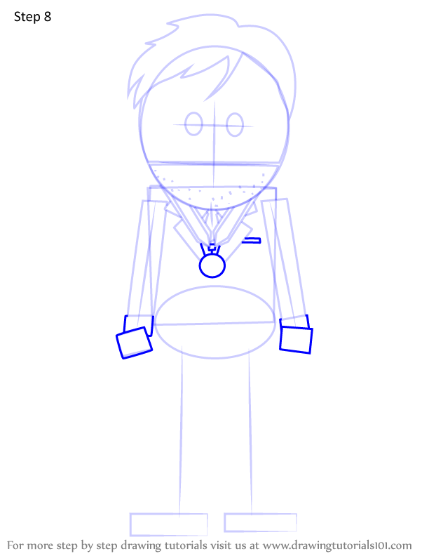 How to Draw Bryan Adams from South Park (South Park) Step by Step ...