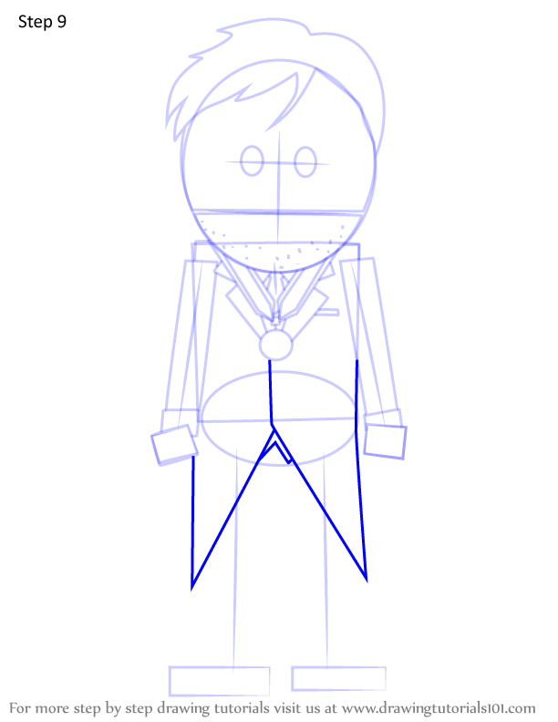 How to Draw Bryan Adams from South Park (South Park) Step by Step ...