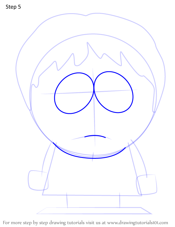How to Draw Calvin from South Park (South Park) Step by Step ...
