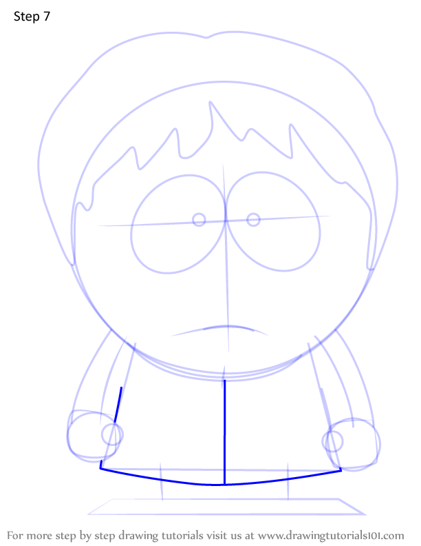 How to Draw Calvin from South Park (South Park) Step by Step ...