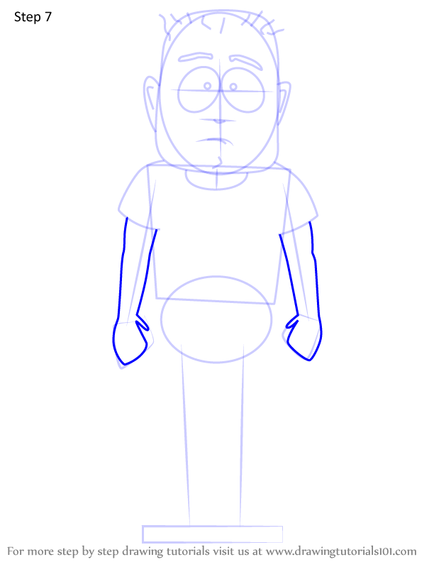 How to Draw Cameron from South Park (South Park) Step by Step ...