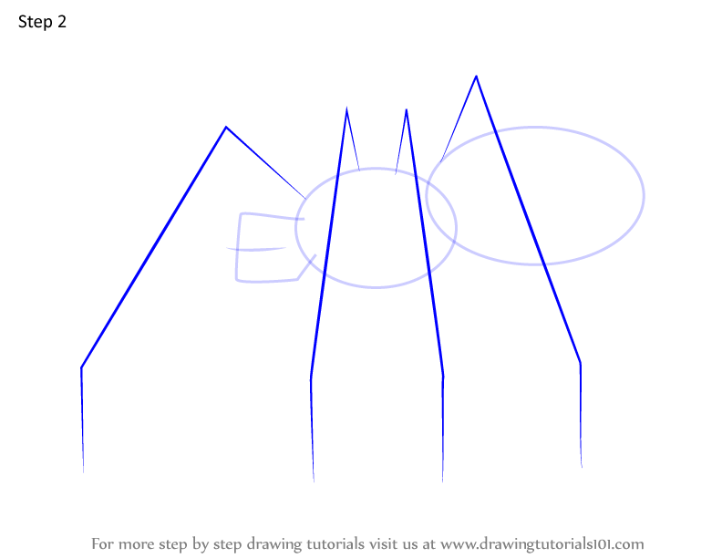 How to Draw Canadian Barking Spider from South Park (South Park) Step ...