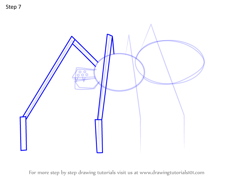 How to Draw Canadian Barking Spider from South Park (South Park) Step ...
