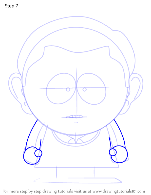 How to Draw Casey Miller from South Park (South Park) Step by Step ...