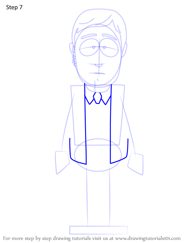 How to Draw Chris Holt from South Park (South Park) Step by Step ...