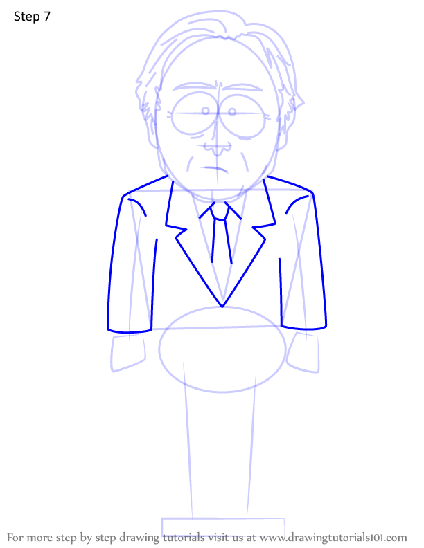How to Draw Chris Martin from South Park (South Park) Step by Step ...