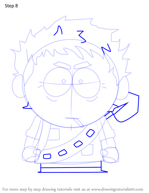 How to Draw Christophe from South Park (South Park) Step by Step ...