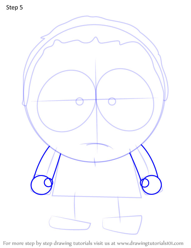 How to Draw Conner Davis from South Park (South Park) Step by Step ...