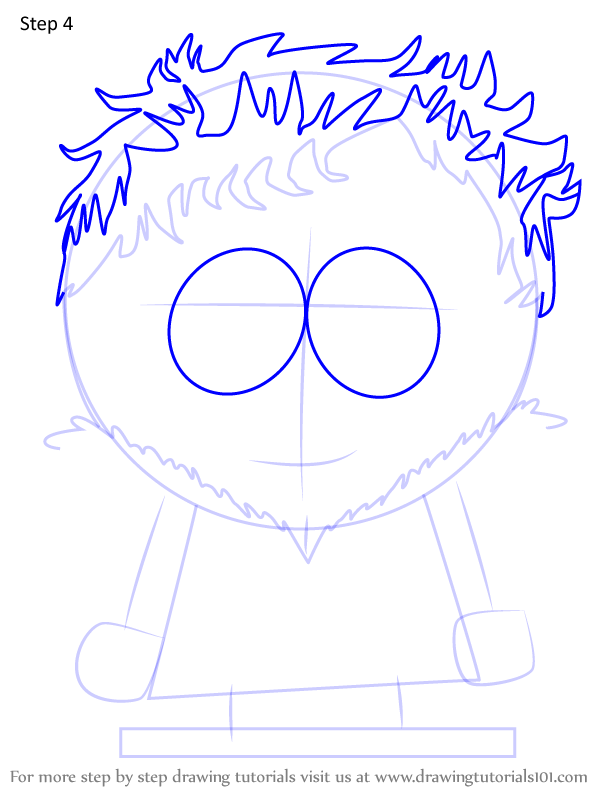 How to Draw Connor from South Park (South Park) Step by Step | DrawingTutorials101.com