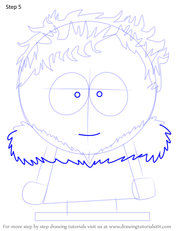 How to Draw Connor from South Park (South Park) Step by Step | DrawingTutorials101.com