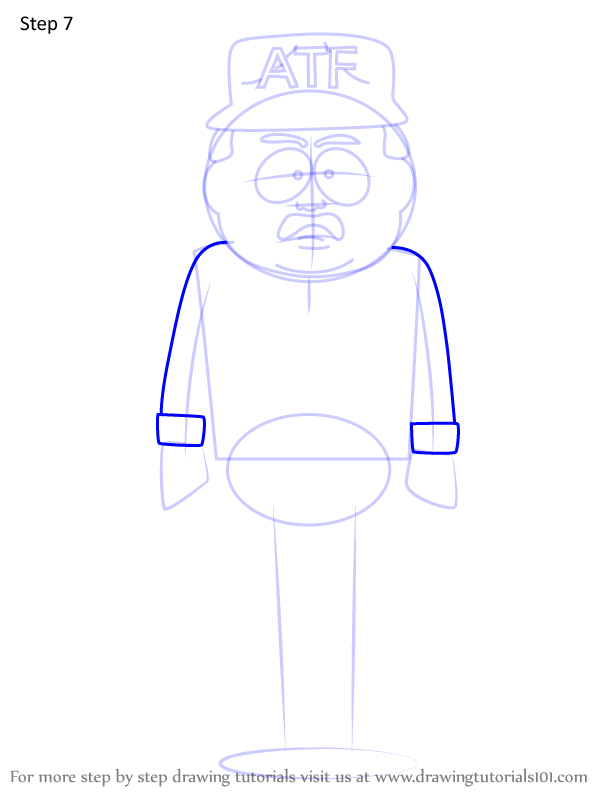 How to Draw Danny Ganz from South Park (South Park) Step by Step ...
