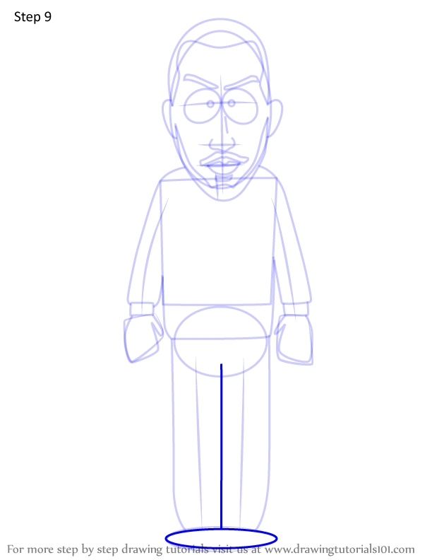 How to Draw David Blaine from South Park (South Park) Step by Step ...