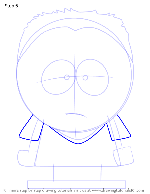 How to Draw David Rodriguez from South Park (South Park) Step by Step ...