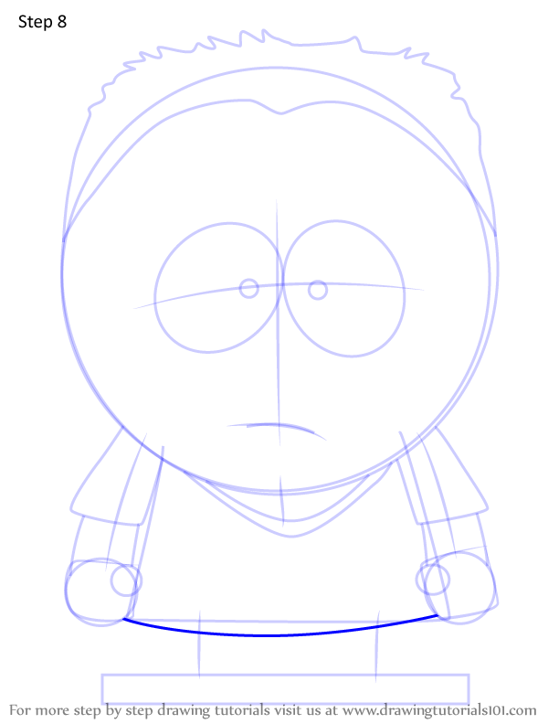 How to Draw David Rodriguez from South Park (South Park) Step by Step ...