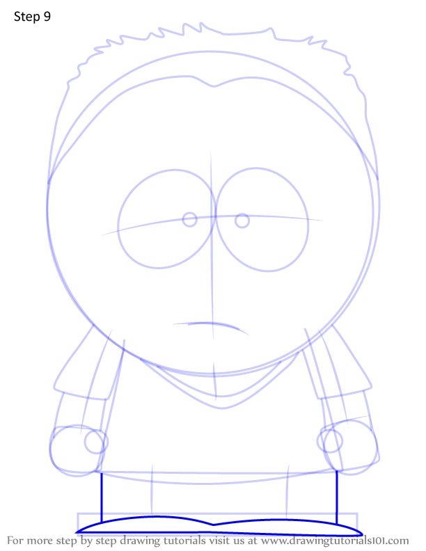 How to Draw David Rodriguez from South Park (South Park) Step by Step ...