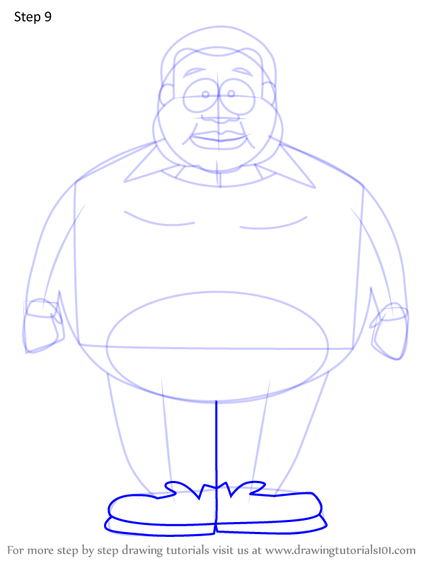 How to Draw Fat Abbott from South Park (South Park) Step by Step ...