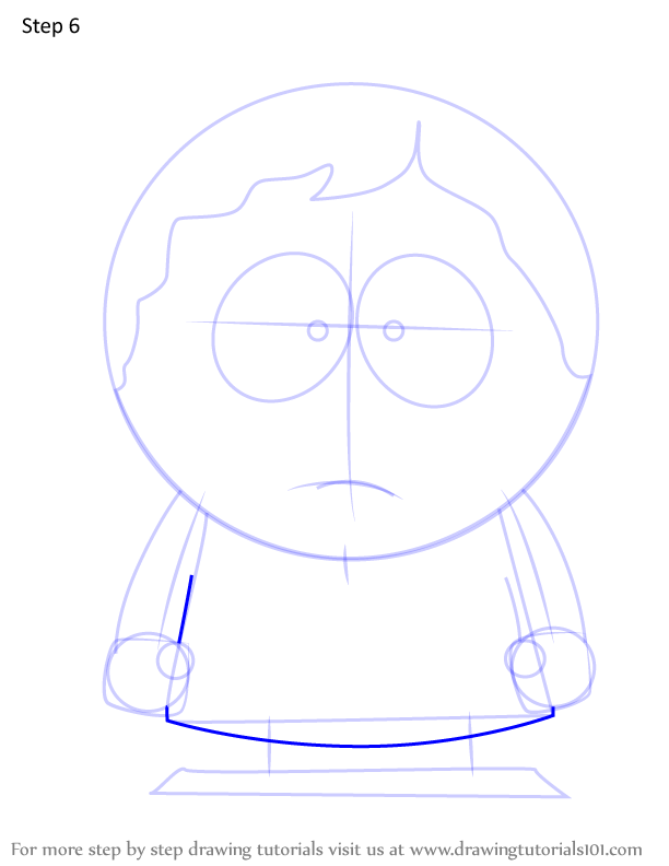 How to Draw Isla from South Park (South Park) Step by Step ...