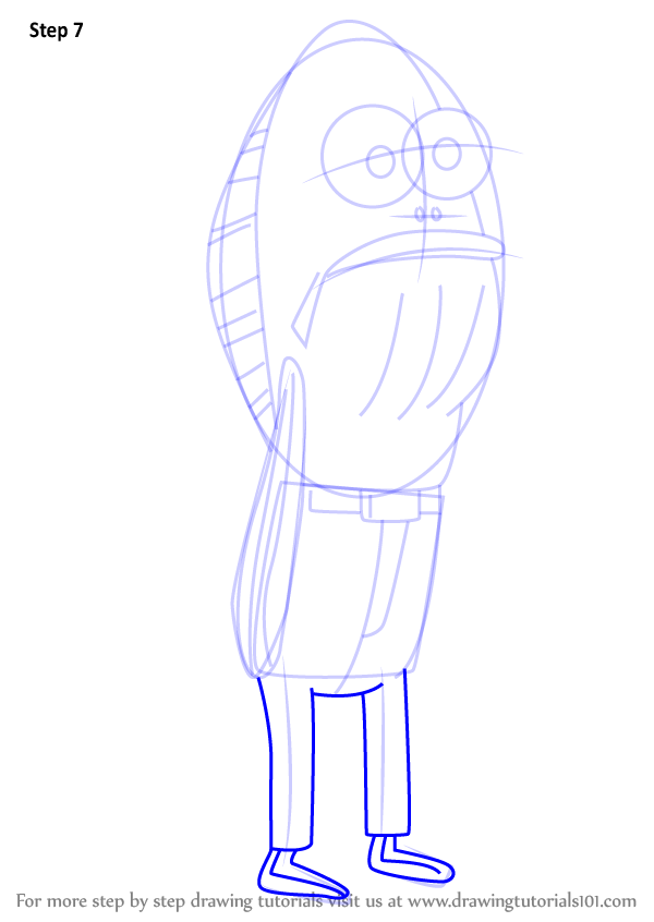 How to Draw Fred Rechid from SpongeBob SquarePants (SpongeBob ...