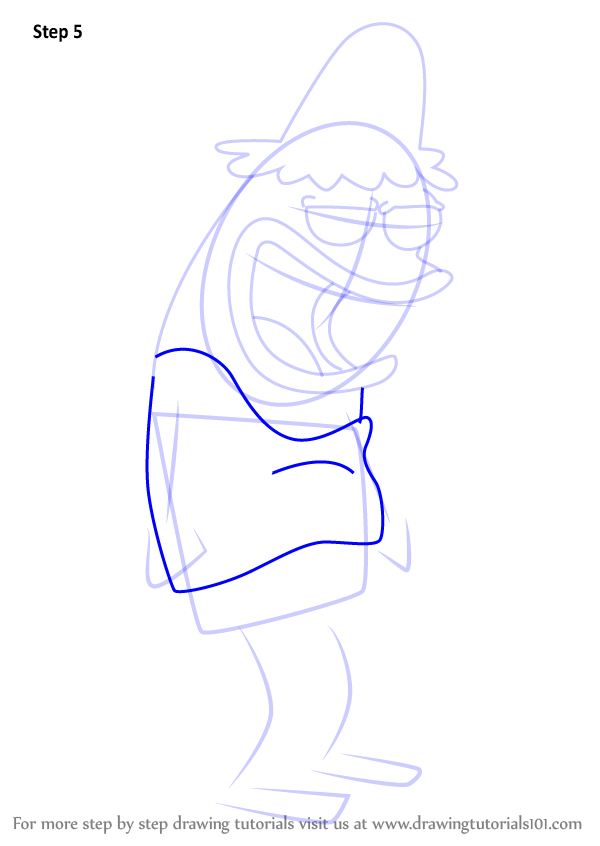 How to Draw Grubby Grouper from SpongeBob SquarePants (SpongeBob ...