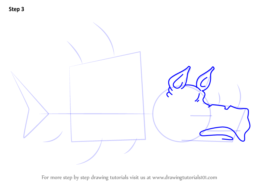 How to Draw Sea Rhinoceros from SpongeBob SquarePants (SpongeBob ...