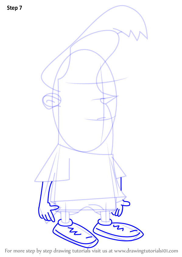 How to Draw Andy Johnson from Squirrel Boy (Squirrel Boy) Step by Step ...