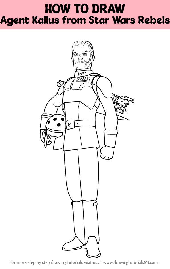 How to Draw Agent Kallus from Star Wars Rebels (Star Wars Rebels) Step ...