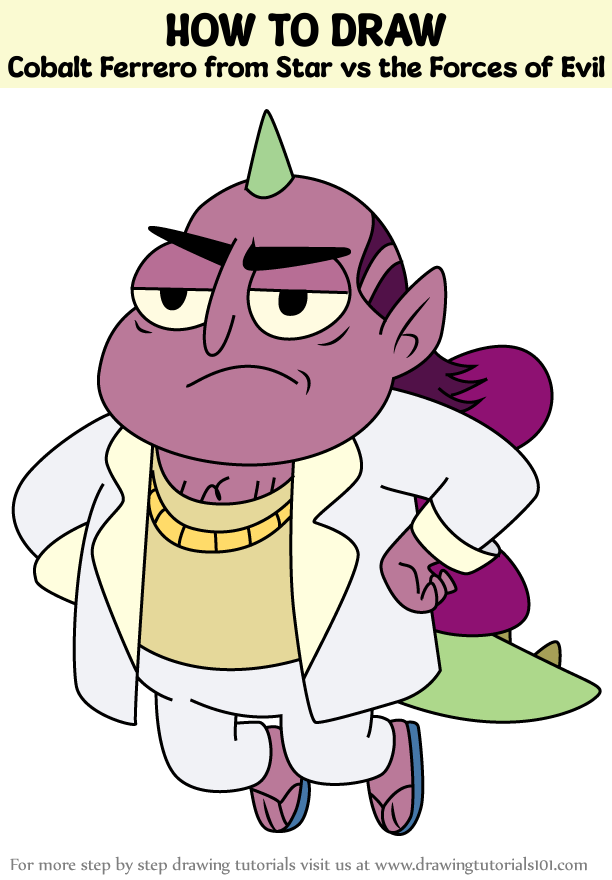 How to Draw Cobalt Ferrero from Star vs the Forces of Evil (Star vs ...