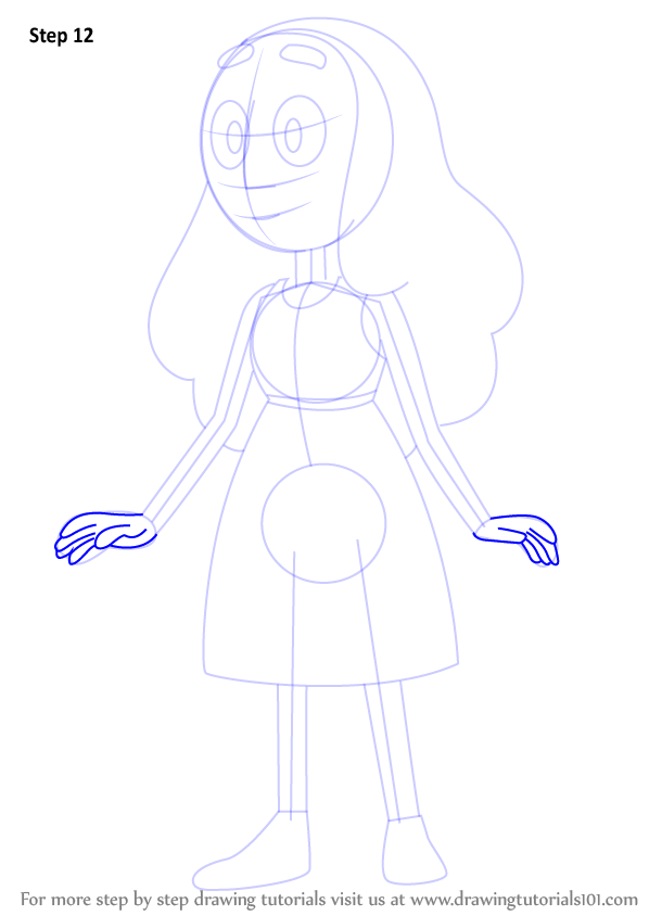 How to Draw Connie Maheswaran from Steven Universe (Steven Universe ...