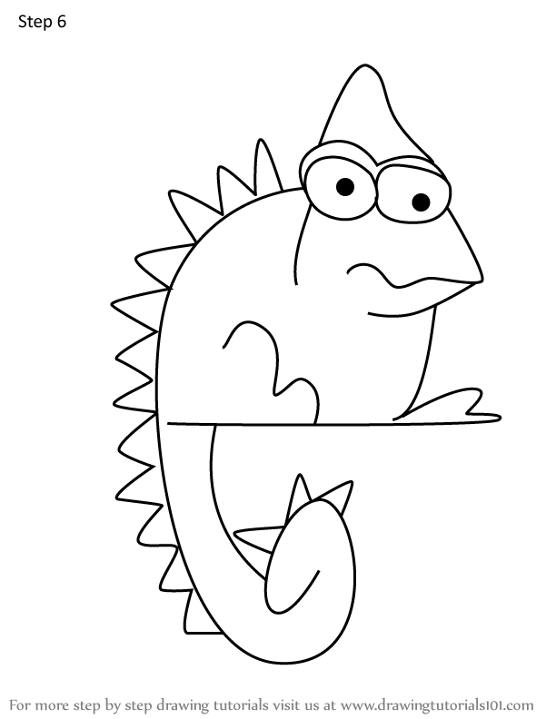 How to Draw Lester from Stickin' Around (Stickin' Around) Step by Step ...