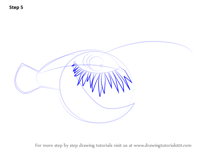 How To Draw A Lantern Fish Step By Step
