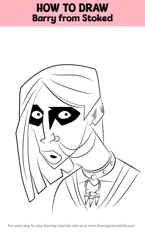 How to Draw Barry from Stoked (Stoked) Step by Step ...