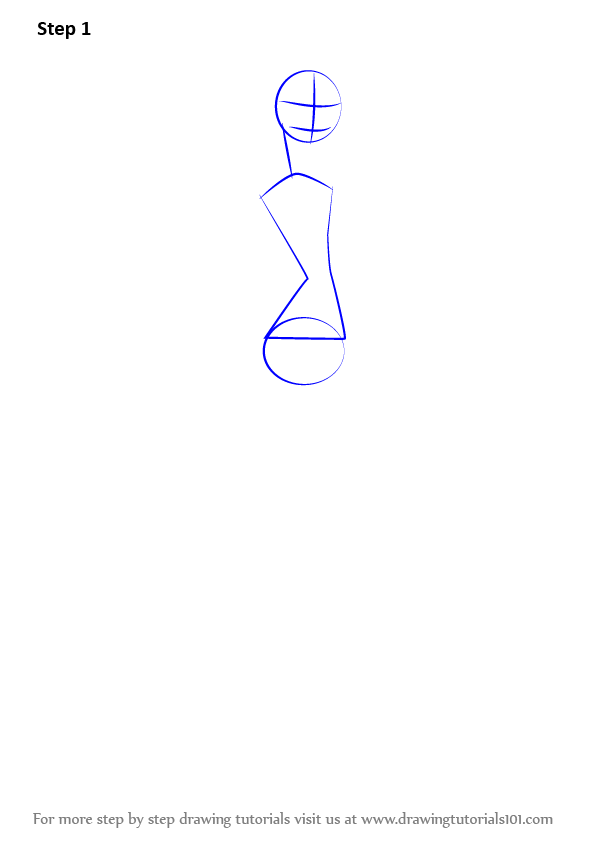 How to Draw Kelly from Stoked (Stoked) Step by Step ...
