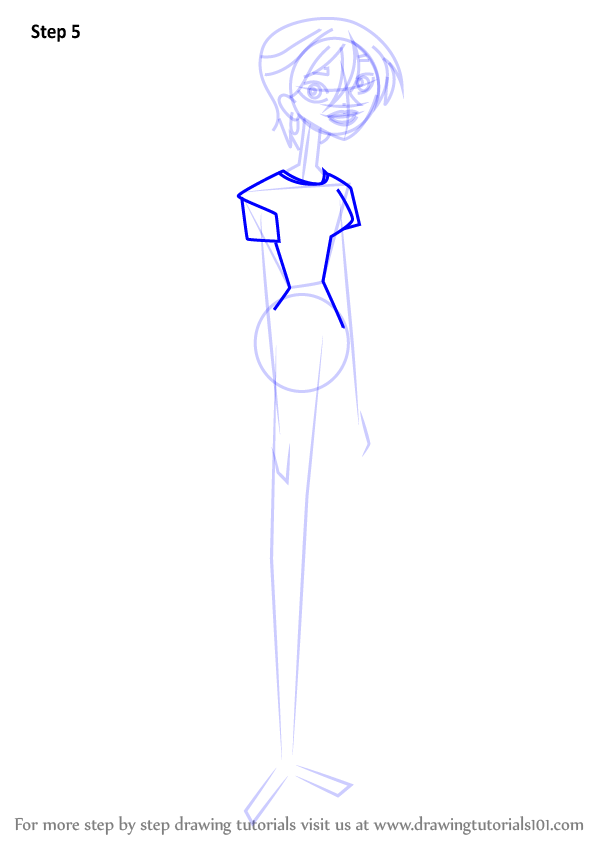 How to Draw Megan from Stoked (Stoked) Step by Step ...